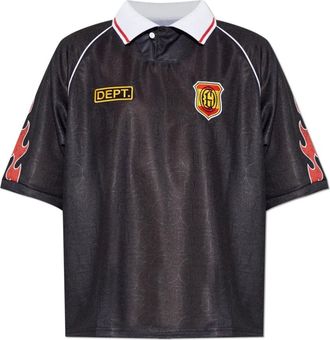 Gallery Dept. Homme, Tops, Noir, Taille: S Polo With Patches