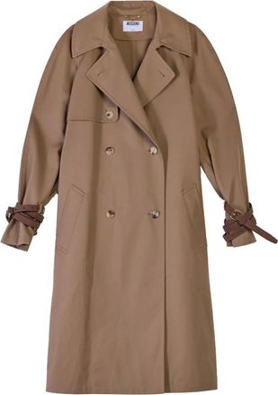 Moschino Femme, Manteaux, Brun, Taille: 40 FR Impermeabile Tie Me