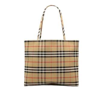 Burberry Sac cabas en toile Pre-owned - Femme - Pre-owned - Beige - Taille: ONE Size