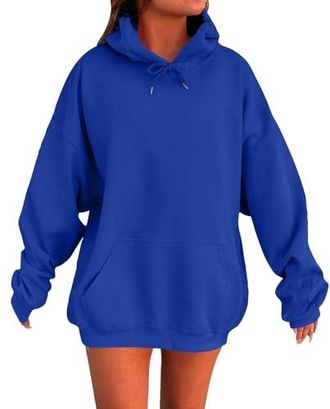 Generic Veste mi-saison pour femme en coton - Pull 2024 - Hauts tendance - Pull hawa&iuml;en, b, XXL