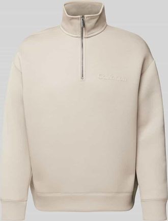 Calvin Klein Sweatshirt mit Label-Detail