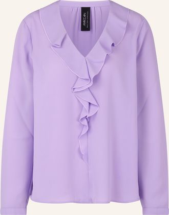 Marc Cain Blusenshirt Mit Volants lila