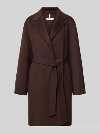 Tommy Hilfiger Regular Fit Mantel aus Woll-Mix