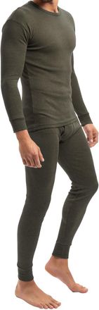 MT Herren Ski- & Thermow&auml;sche Set Light Winter Unterw&auml;sche-Set - Olive XXL