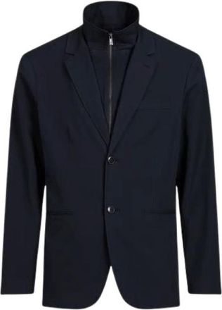 A|X Armani Exchange Homme, Vestes, Bleu, Taille: XS Vestes en jean
