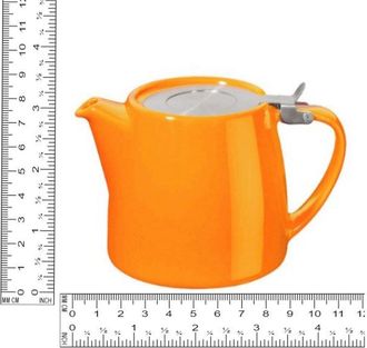 Forlife Forlife Stump Teekanne, Orange, 410 ml