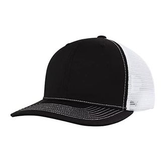 Generic Cocila Chapeau De Baseball en Unisexe Casquette VisièRe RéGlable R (White One Size) Casquette Noir et Blanche Ecossaise Hommes Bonnet Football America