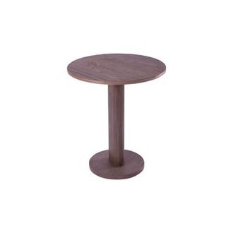 Kann Design Table ronde Galta - Marron - Placage hêtre teinté - Designer Cluzel / Pluchon
