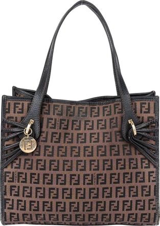 Fendi Crossbody Bags - Fendi FF Monogram Zucca Handbag - Gr. unisize - in Braun - f&uuml;r Damen