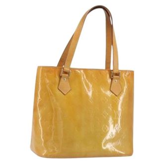 Louis Vuitton Pre-owned Toile sacs-louis-vuitton - Femme - Pre-owned - Jaune - Taille: ONE Size