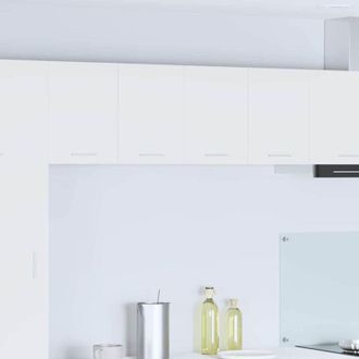 vidaXL Hängeschrank Riga 2 pcs Weiß 60 x 31 x 40 cm Holzwerkstoff vidaXL