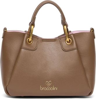 Braccialini Femme, Sacs, Brun, Taille: ONE Size Amy Small Handbag