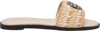 Tory Burch Femme, Chaussures, Beige, Taille: 36 1/2 EU Ciabattina in rafia