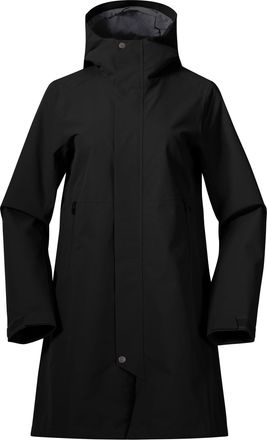 Bergans Damen Urban 2L Mantel, black, S