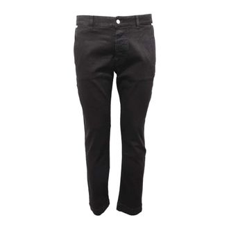 Nine In The Morning Homme, Pantalons, Noir, Taille: L Pantalon en denim, Made in Italy