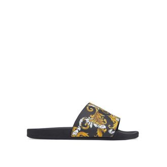 Versace Jeans Couture Baroque Slide Sandalen - - Shoes - Damen - Mehrfarbig - 35 EU