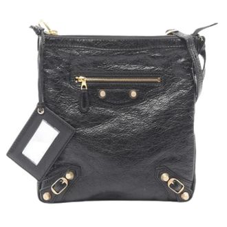 Balenciaga Sac bandouli&egrave;re vintage Pre-owned - Femme - Pre-owned - Noir - Taille: ONE Size