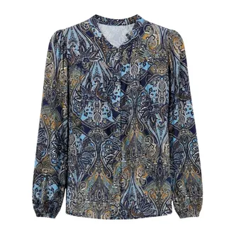 2-Biz Blouse 3036 - Femme - Blouses et Chemises - Multicolore - Taille: 44 FR
