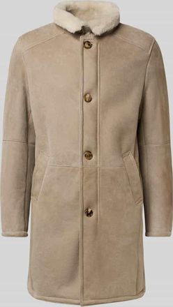 Gimos Mantel aus reinem Lammfellnappa