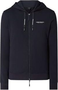 A|X Armani Exchange Homme Everyday French Terry Hoodie Sweat Shirt Capuche, Bleu (Navy 1510), XL EU