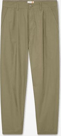 Timberland Claremont Chinohose aus Popeline mit Bundfalten f&uuml;r Herren in Gr&uuml;n, Herren, Gr&uuml;n, Gr&ouml;&szlig;e