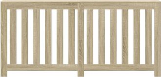 Generic Heizk&ouml;rperregal, Dekorative Horizontale Lamellen-W&auml;rmeabzugsabdeckung, Heizk&ouml;rperschutz aus Holzwerkstoff f&uuml;r Wohnzimmer und Schlafzimmer, Effiziente 