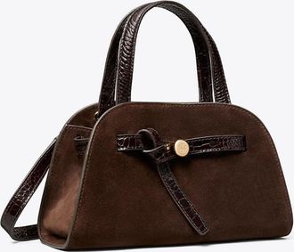 Tory Burch Kleine Romy Bauletto aus Wildleder