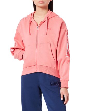 Fila Damen Bercher Hoody Jacket, Tea Rose, S