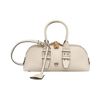 Pinko Pinko, Femme, Sacs, Rose, Taille: ONE Size Bowling Horizontal Handbag