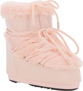 Moon Boot Icon Low Ankle Boot - Pink
