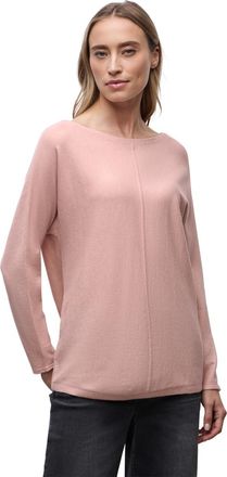 Street One Damen 3015504 Basic Dolman Pullover, Faded Rose Mel, 44