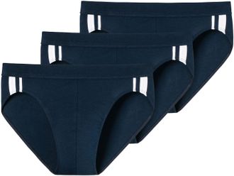 Schiesser Rioslip SCHIESSER 95/5, Herren, Gr. 10 (4XL), blau (803, dunkelblau), Single Jersey, Obermaterial: 95% Baumwolle, 5% Elasthan, unifarben, eng, Unterho