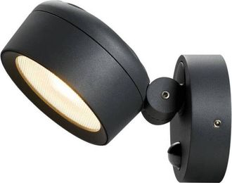 SLV Appliques ext&eacute;rieures led avec d&eacute;tecteur eskina spot sensor applique et plafonnier ext&eacute;rieur anthracite led 145W 30 SLV 100290