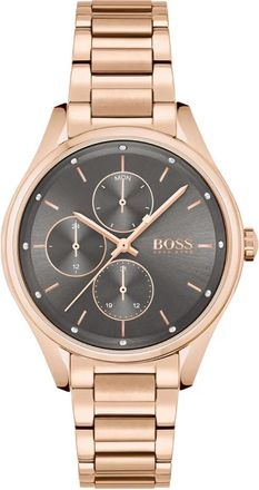 HUGO BOSS Uhr - Grand Course 36mm Quartz Watch - Gr. unisize - in Gold - für Damen