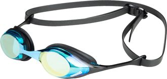 Arena Cobra Original Swipe Mirror Unisex-Wettkampfbrille für Erwachsene, Schwimmbrille mit Verspiegelten Gläsern, Anti-Beschlag, UV-Schutz, 4 Austauschbare 