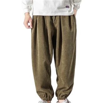 Generic Pantalon de jogging pour homme - Grande taille - Confortable - Pantalon de maison ample - Pantalon de loisirs - Pantalon de surv&ecirc;tement baggy - Pantal
