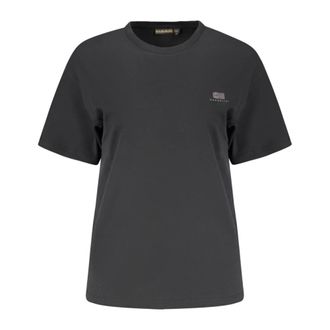 Napapijri Femme, Tops, Noir, Taille: 42 FR Nina Short Sleeve T-Shirt