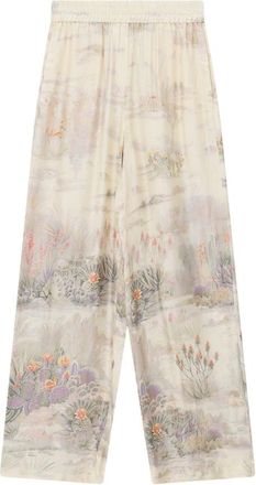 Riani Femme, Pantalons, Multicolore, Taille: 44 FR Wide Pantalons