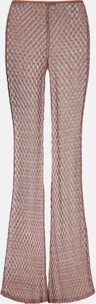 Missoni Schlaghose aus H&auml;kelstrick