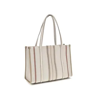 Chlo&eacute; Woody Loop Shoulder Bag - Beige