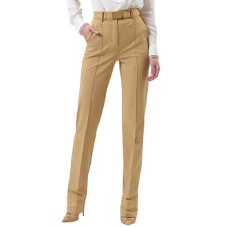 Elisabetta Franchi Damen, Hosen, Beige, LGr&ouml;&szlig;e