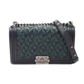 Chanel Pre-owned Sac Bandouli&egrave;re en Cuir Boy - Femme - Pre-owned - Multicolore - Taille: ONE Size