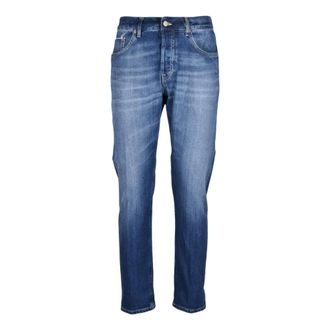 Dondup Homme, Jeans, Bleu, Taille: W35 Icon Regular Fit Jeans