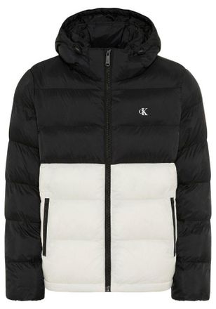 Calvin Klein Jeans Steppjacke LS NYLON COLOR BOCK PUFFER JKT Mit Rundhalsausschnitt, regular fit