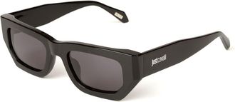 Just Cavalli Sonnenbrille Gl&auml;nzendes Schwarz