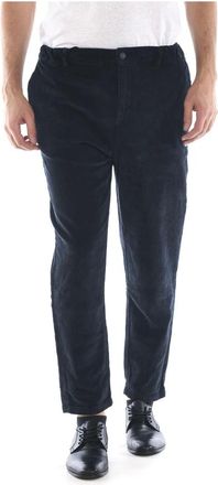 Daniele Alessandrini Homme, Pantalons, Bleu, Taille: W36 Pantalon Slim-fit