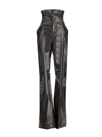 Rick Owens Lederhose - Schwarz