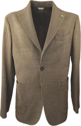 Manuel Ritz Homme, Vestes, Beige, Taille: L Blazer
