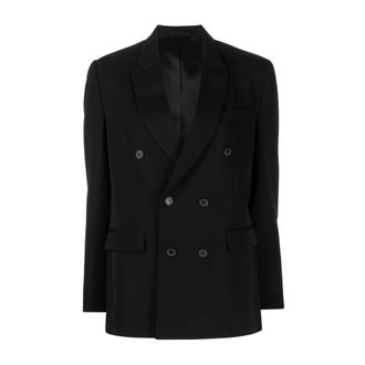 Wardrobe.NYC Klassischer zweireihiger Blazer - - Jackets - Damen - Schwarzk - S
