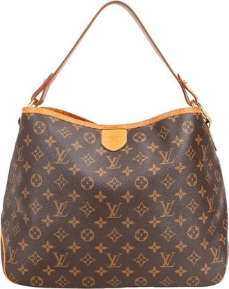Louis Vuitton Crossbody Bags - Louis Vuitton Canvas Monogram Delightful PM Handba - Gr. unisize - in Braun - für Damen